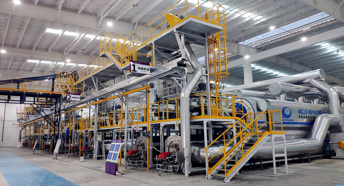 Scrap Tire Pyrolysis Production Line - Niutech Pyrolysis